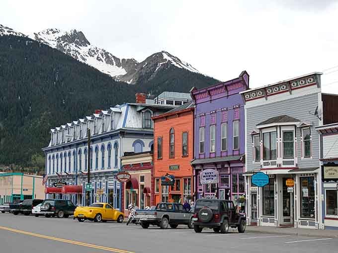 Victorian architecture meets rainbow-bright paint jobs in this mountain town that refuses to take itself too seriously.