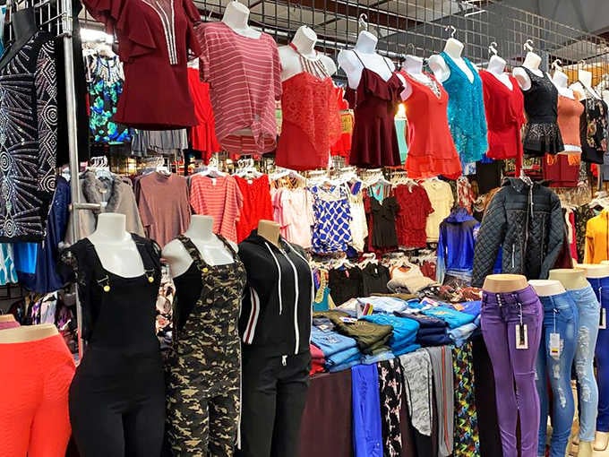 The clothing selection runs deeper than your Netflix queue, with colors and styles for every possible fashion preference.