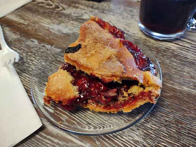 Golden crust meets ruby-red filling in this classic slice that tastes like summer in every bite.