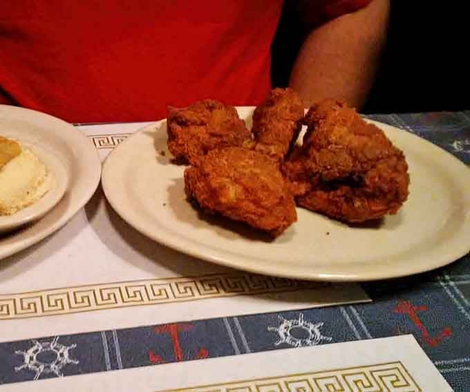 Golden, crispy perfection on a plate: this is fried chicken that'll make you forget every other version.