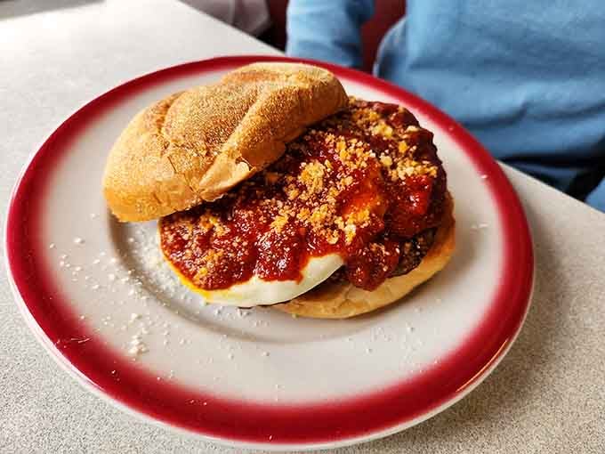 Chicken parm on a sandwich might sound rebellious, but sometimes breaking the rules tastes this good.