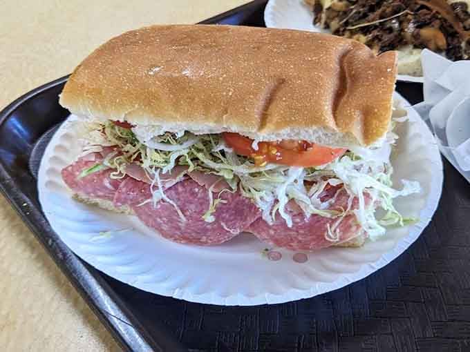 Behold the Italian Battalion: layers of meat so generous, they'd make your nonna weep with pride.