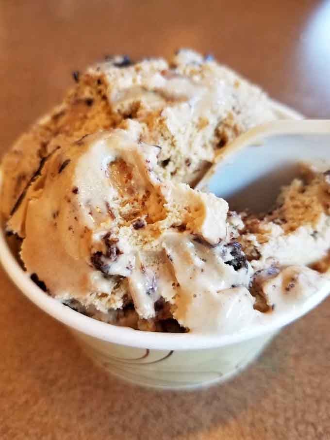 Cappuccino Crunch delivers coffee-flavored bliss with chocolate chunks that'll wake up your taste buds better than espresso.