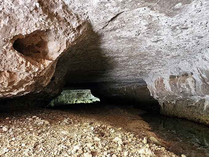 Nature's own subway system, carved by water with the patience of a saint and the persistence of a telemarketer.