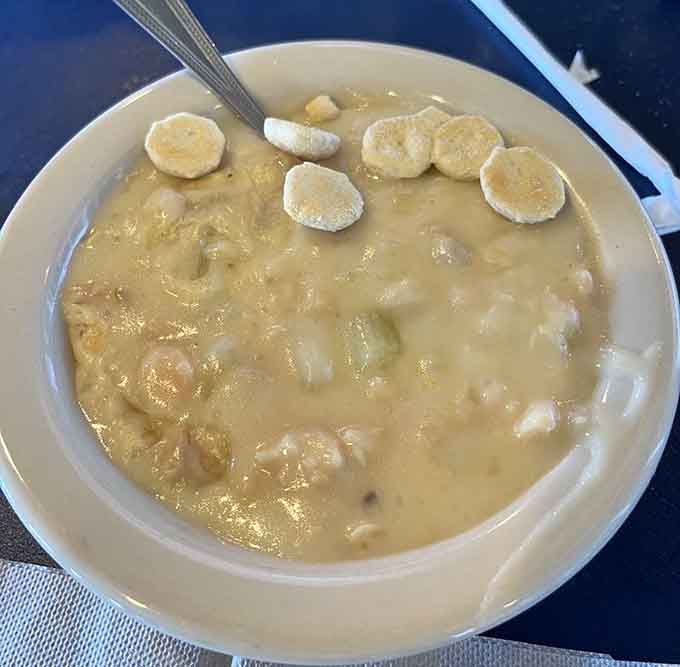 Creamy, clammy perfection in a bowl that'll make you forget every other chowder you've ever tasted in your life.
