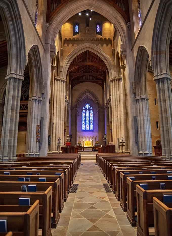 Step inside and suddenly whispering feels mandatory, even if you're not sure why.