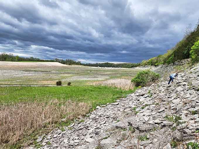 One person's afternoon stroll is another's journey through Earth's prehistoric past, preserved in stone.