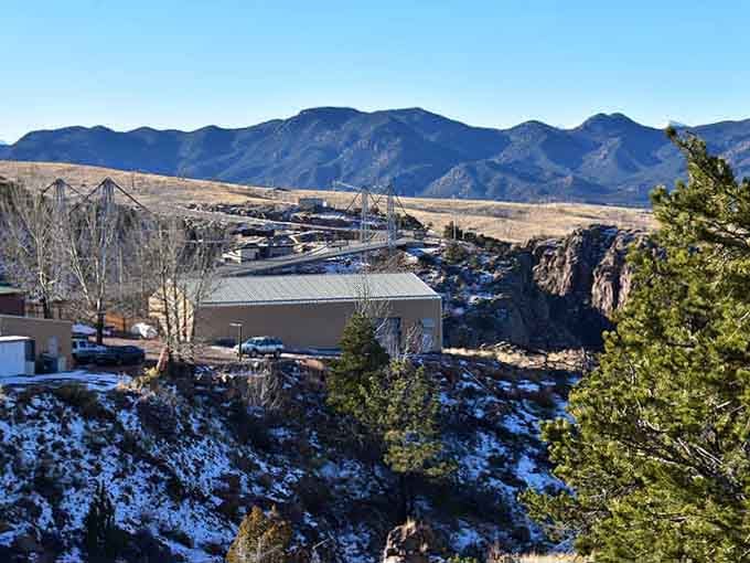 Mountain views come standard in Cañon City, no premium subscription or additional fees required for enjoyment.