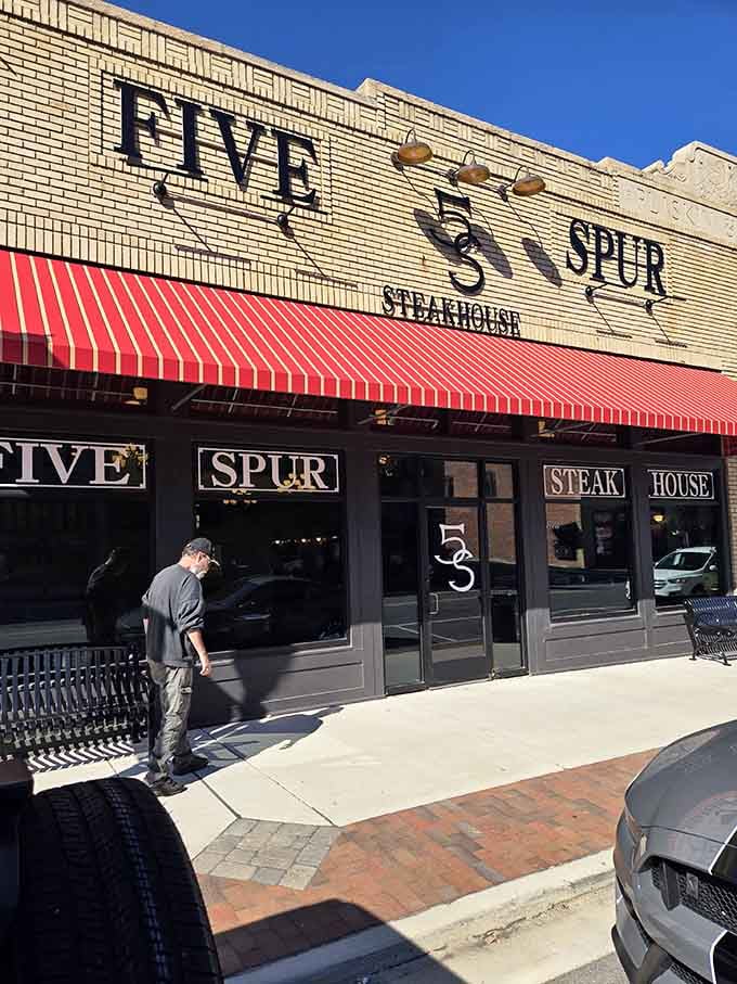 Five Spur Steakhouse stands ready to feed you like your grandmother thinks you should be fed.
