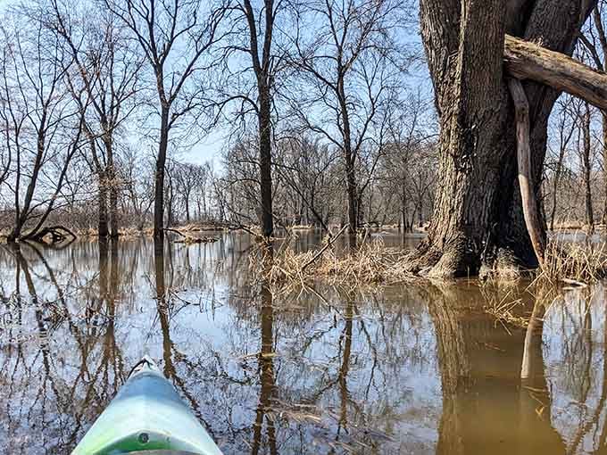 Sometimes the best adventures involve a kayak, quiet water, and absolutely nowhere you need to be.