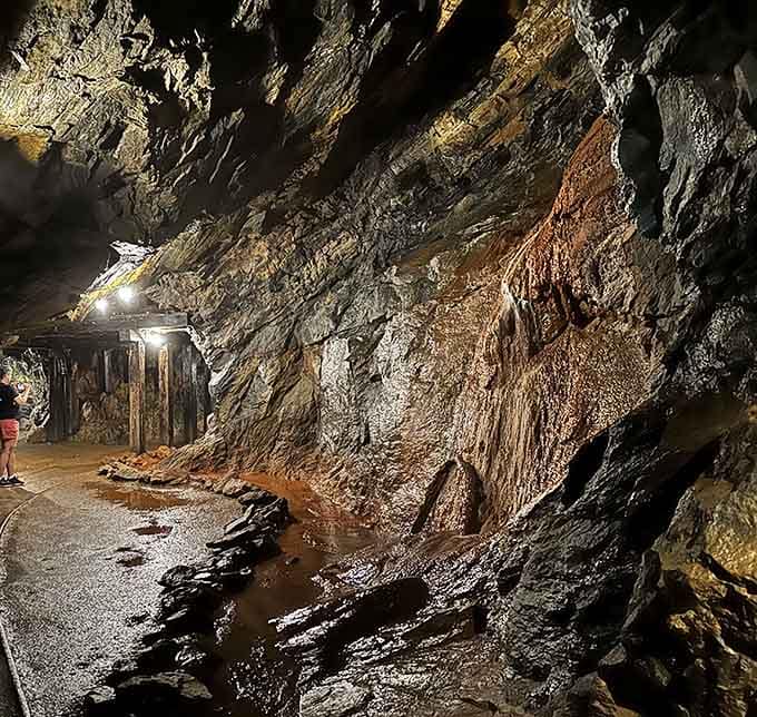 The raw beauty of hand-carved tunnels reminds you that every inch represents someone's backbreaking labor and dreams.