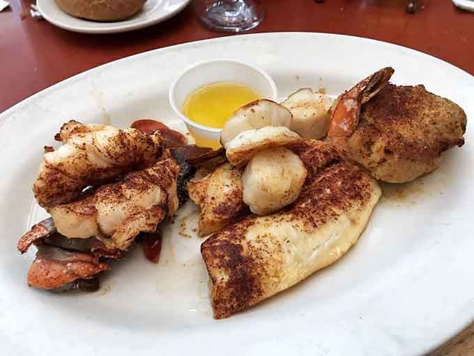 This seafood combo proves that landlocked Pennsylvania knows exactly what to do with ocean treasures.