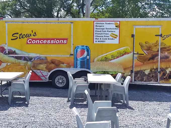 Stew's Concessions serves up classic fair food that tastes like summer, no matter what month it is.