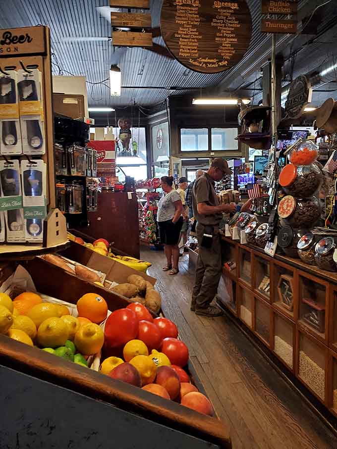 Fresh produce in a country store? It's like finding out your favorite diner also does five-star cuisine.
