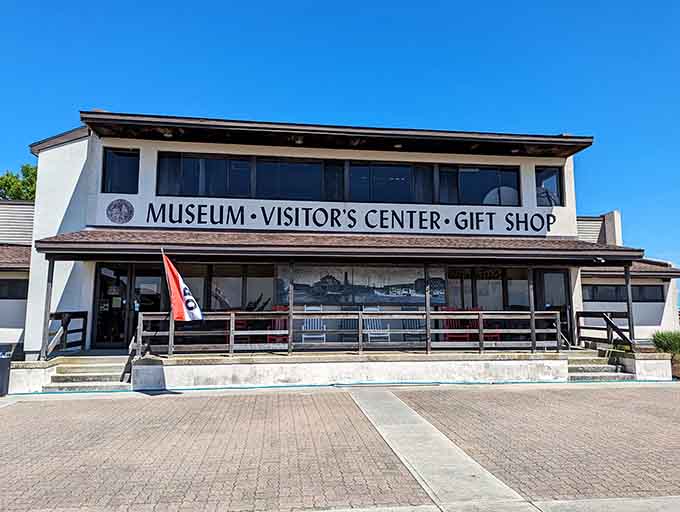 Your gateway to island adventures awaits at the museum and visitor center, where Chesapeake Bay stories come alive before you board.