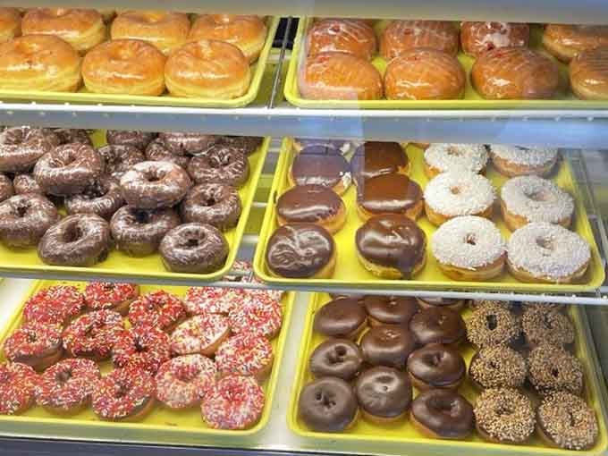 Rows of golden perfection lined up like edible soldiers, each one ready to make your morning infinitely better.