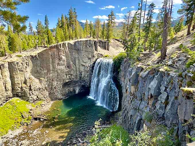 Rainbow Falls plunges 101 feet over volcanic cliffs, creating afternoon rainbows that make you believe in magic all over again.