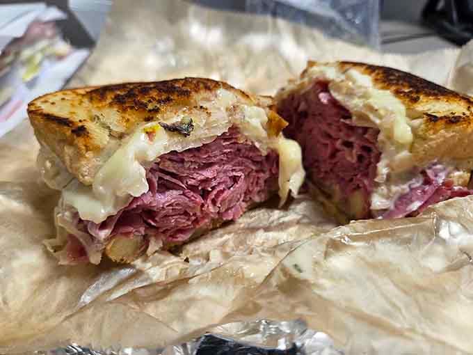 This Reuben isn't playing games&mdash;that's the kind of corned beef stack that makes grown adults weep with joy.