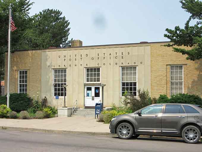 When even the post office looks this elegant, you know you've stumbled into a town that respects its heritage and character.