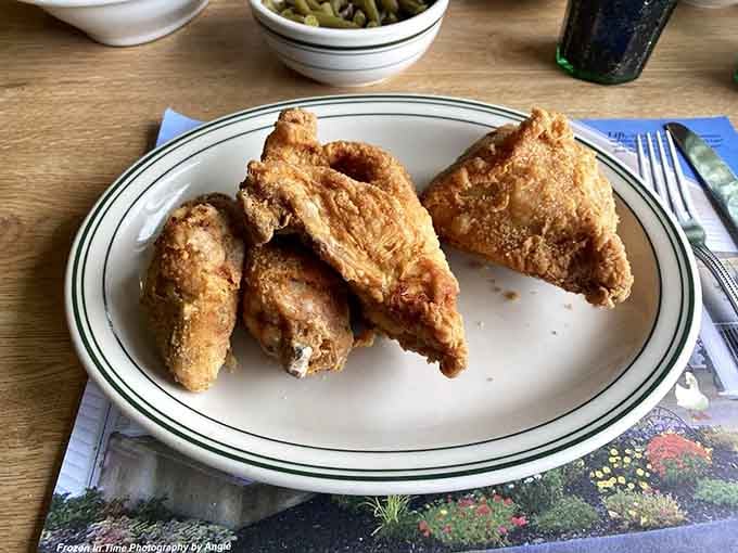Golden, crispy, and completely unapologetic &ndash; this is fried chicken that would make your grandmother weep with joy.