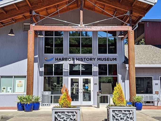 Harbor History Museum celebrates the town's maritime roots without making history feel like a boring homework assignment.