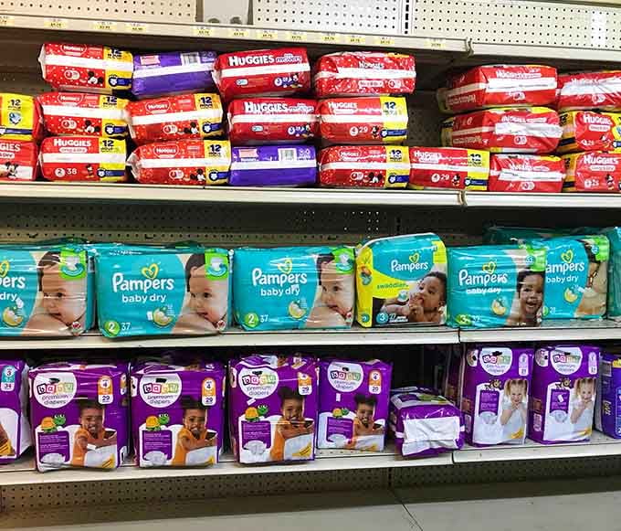 Name-brand diapers at discount prices prove that parenting expenses don't have to be quite so terrifying.