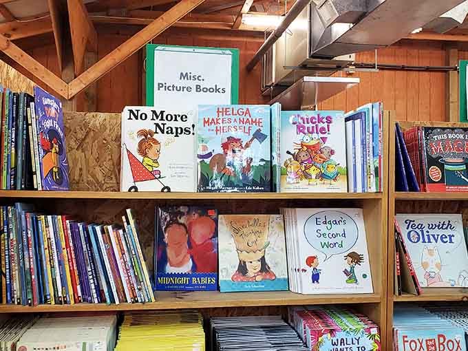 The children's section where future bookworms are born and parental budgets go to die.