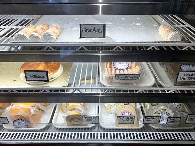 The pastry case lineup looks like a beauty pageant where everyone wins, especially you with your appetite.
