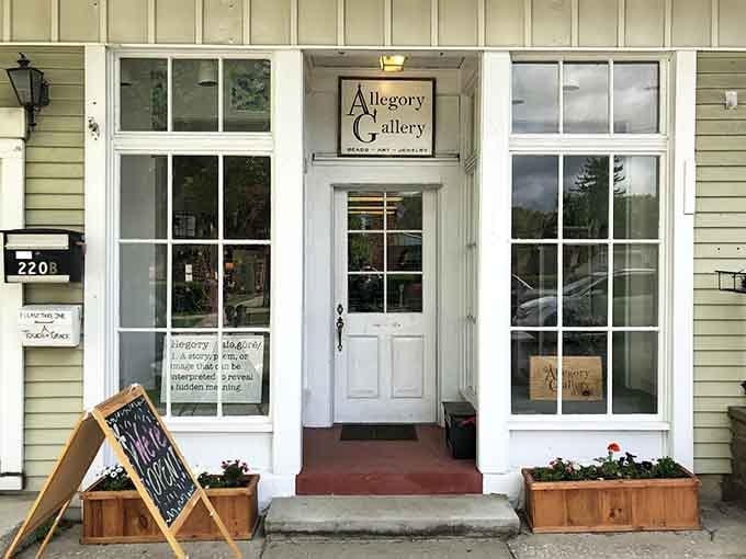 Local art galleries like this one show that culture thrives in unexpected places, proving small towns have big hearts.