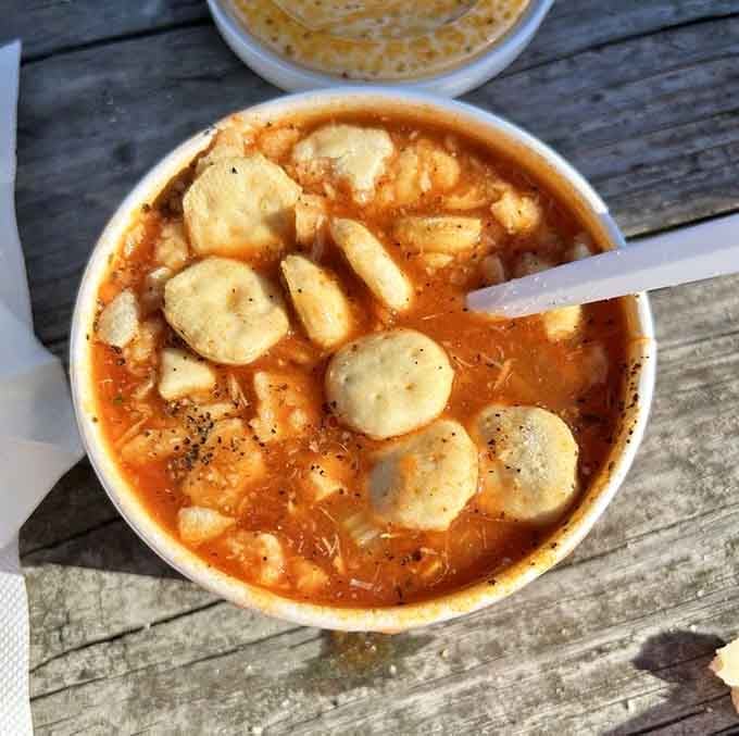 This crab soup loaded with tender chunks is the kind of comfort that makes you forget winter exists for a moment.