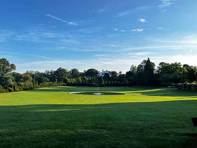 That's not a golf course, it's a masterpiece of lawn care that'll make your backyard feel inadequate.