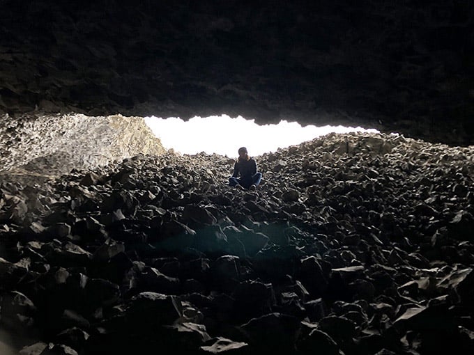 Standing inside this massive alcove, you'll understand why people sought shelter here for thousands of years.