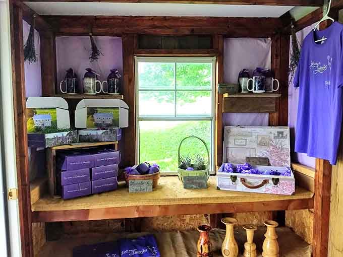 The farm shop where your good intentions about "just browsing" go to die a beautiful, fragrant death.