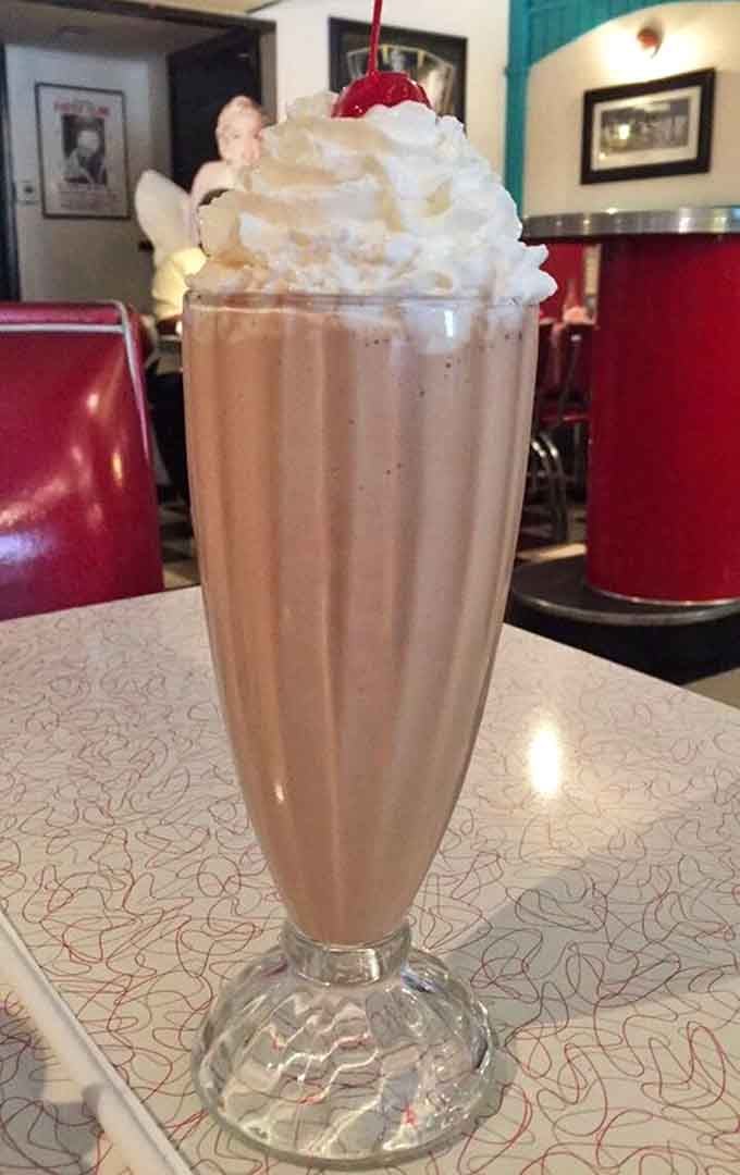 Behold the milkshake that requires commitment, upper arm strength, and possibly a designated driver for the sugar rush.