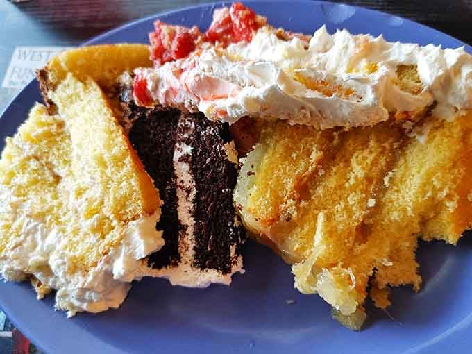 When your dessert plate looks like a greatest hits album, you know you've made excellent choices.