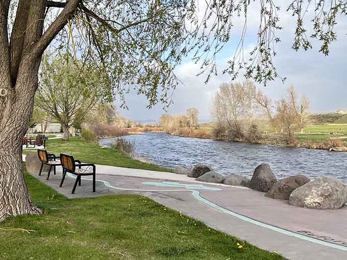 Find your favorite bench along the river and watch the world slow down to a pace that actually makes sense.