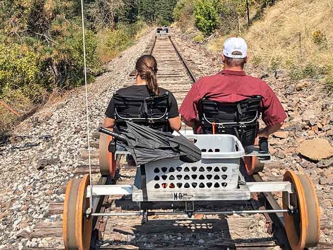 Sometimes the best transportation doesn't require gasoline, just a sense of adventure and sturdy wheels beneath you.
