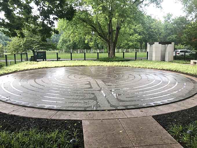 This labyrinth won't lead you to a Minotaur, just to some much-needed peace and quiet.