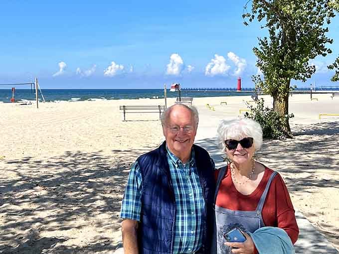 Generations of beachgoers discovering that the best Michigan spots are often the ones nobody's shouting about.