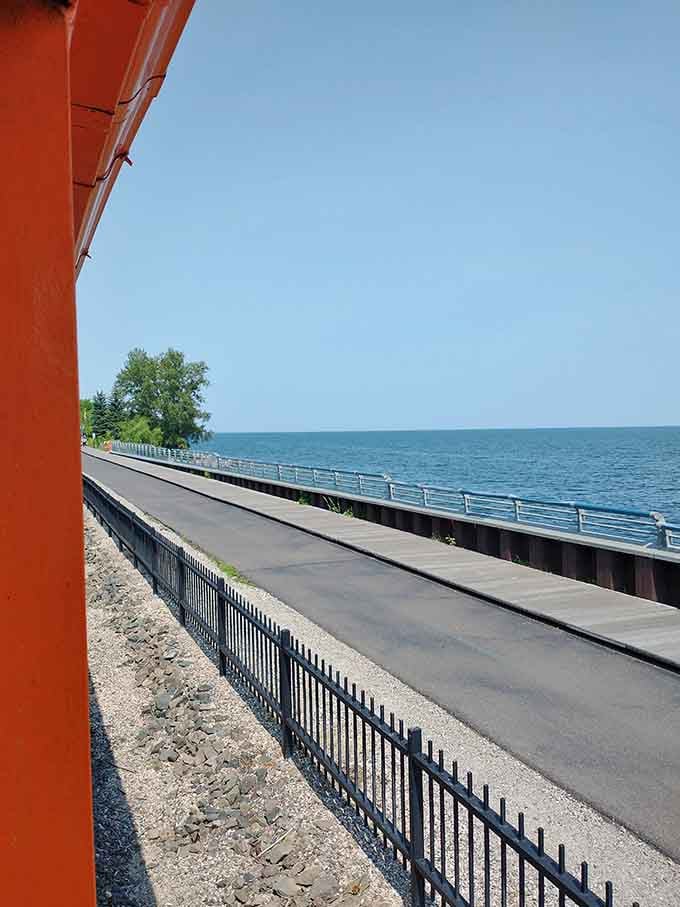 When your commute includes Lake Superior stretching to the horizon, you're officially winning at life's scenery game.