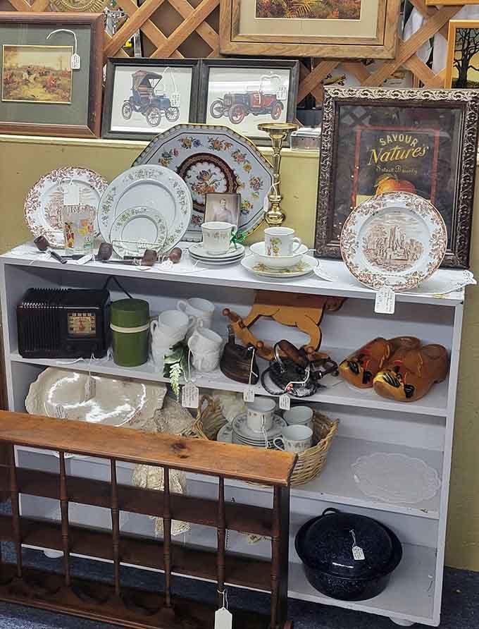 These decorative plates and teacups have seen more dinner parties than your entire friend group combined.