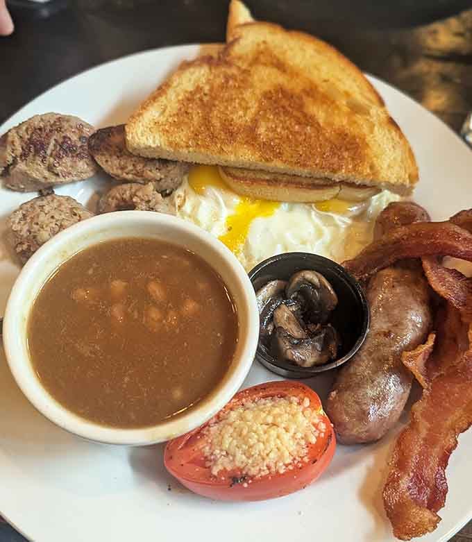 This is what mornings in Ireland look like on a plate, minus the jet lag and currency conversion.