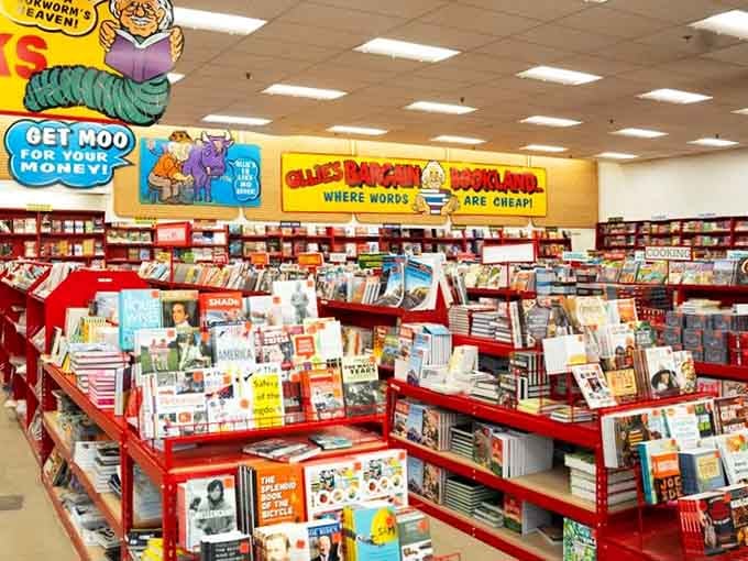 Ollie's Bargain Bookland proves reading doesn't require choosing between literature and groceries this month.