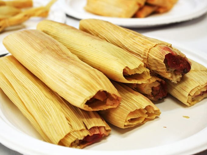 Golden corn husks wrapped around perfectly seasoned masa and tender meat, these tamales are pure edible joy.