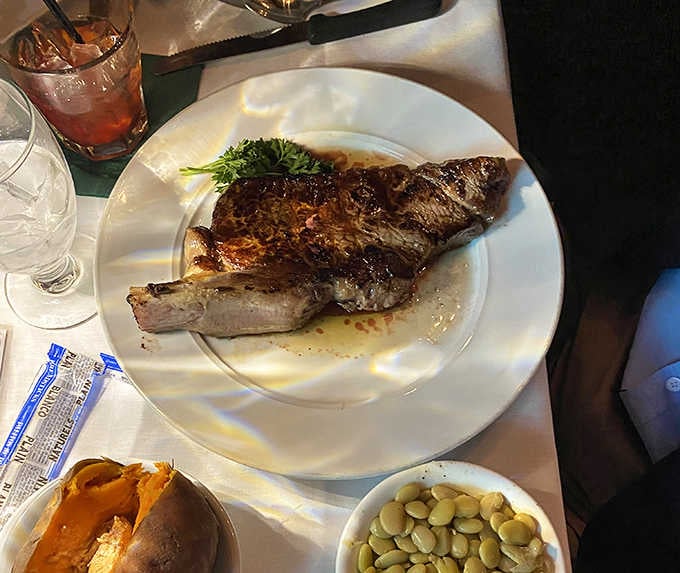 That ribeye's char and marbling prove why hand-trimming matters more than you ever imagined possible.