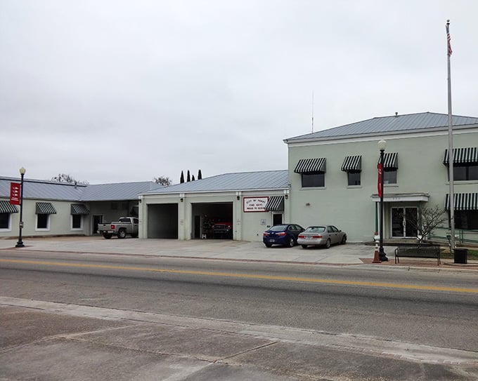 Perry's City Hall stands as proof that government buildings can have character without looking like concrete bunkers.