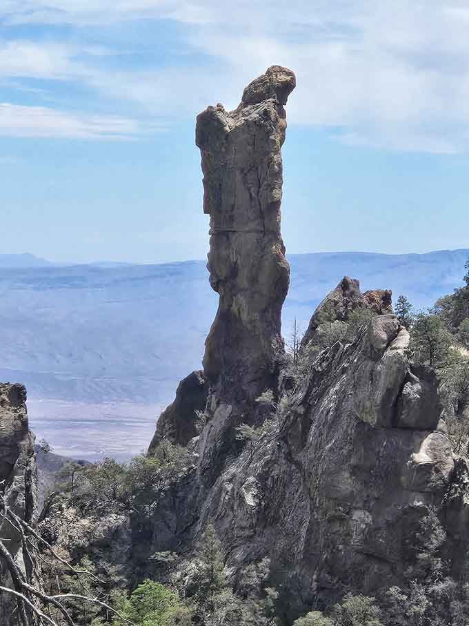 The Boot rises from the mountainside, proving Mother Nature has a better sense of sculpture than most artists.