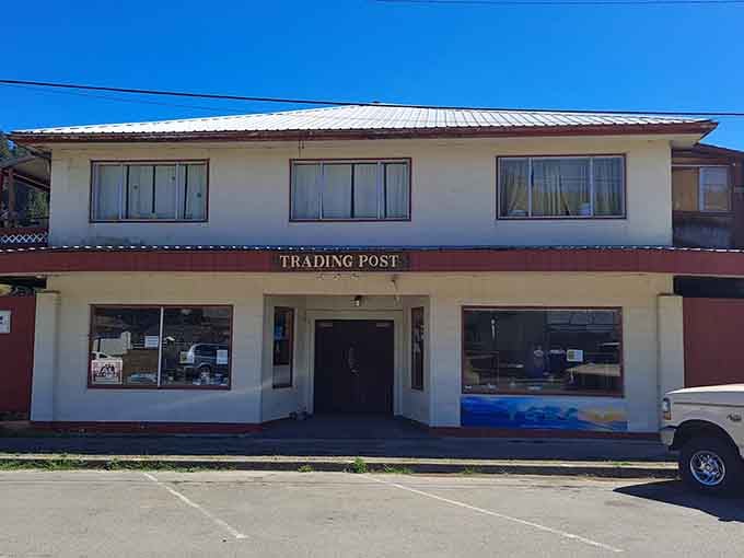 The Trading Post proves that even remote towns need a place to grab essentials and swap stories with neighbors.