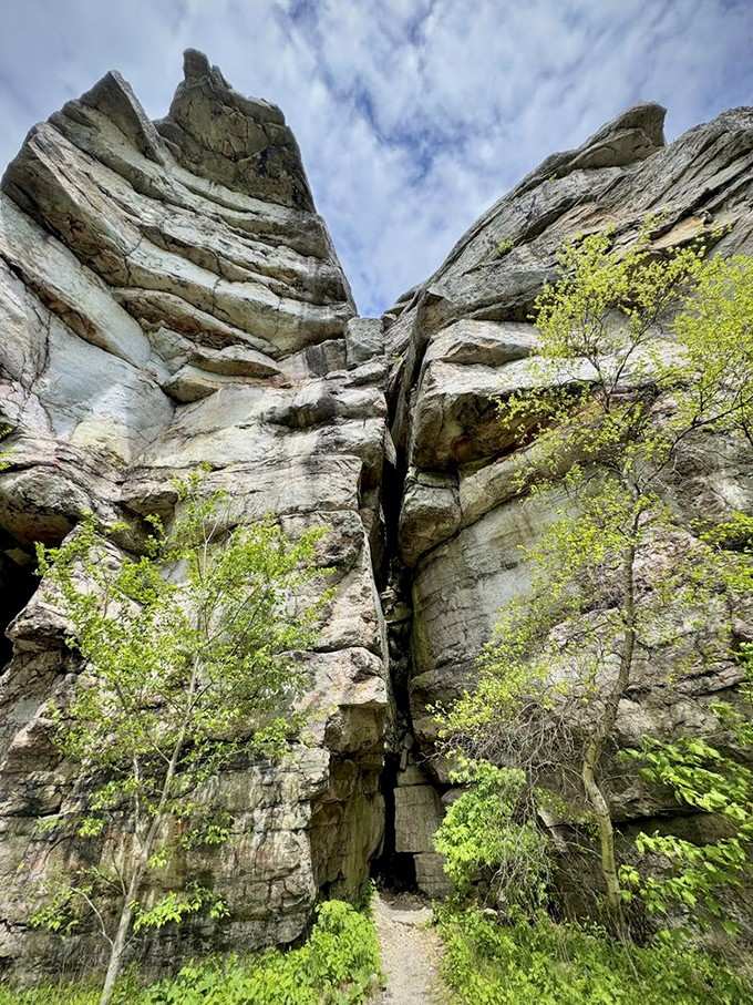 These towering rock formations make you feel like an extra in a Western, minus the tumbleweeds and cowboy hats.