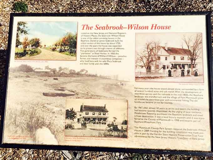 Nothing says "educational experience" quite like a historical marker that doubles as a paranormal activity warning sign for the neighborhood.